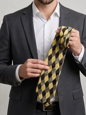 format | Accessories | Format Japan Silk Patterned Tie | Poshmark